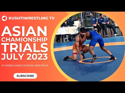 Qualifying Round: Pritam in Red VS Naveen in Blue - Asian Championship Trials 2023