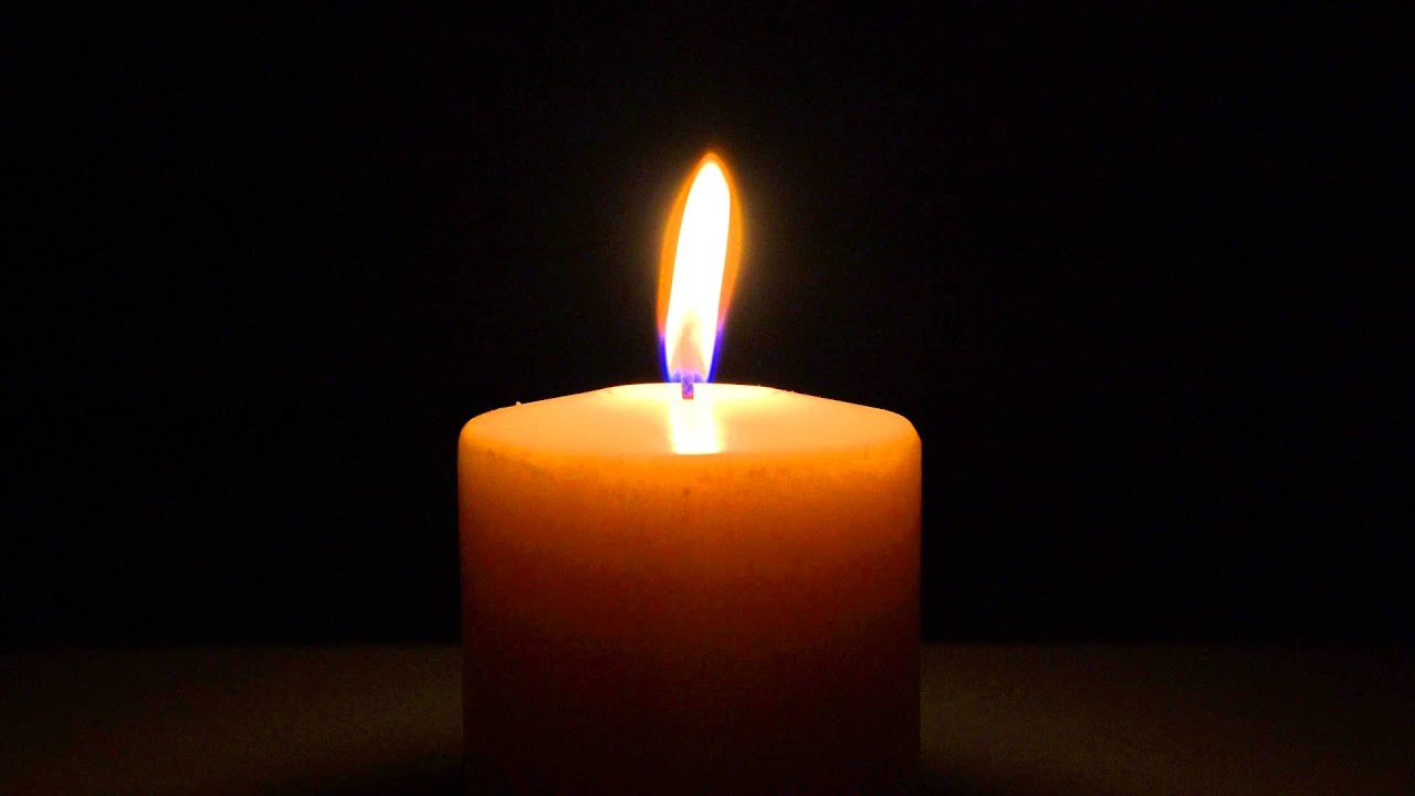 Candles - 4K Gentle Flame - YouTube