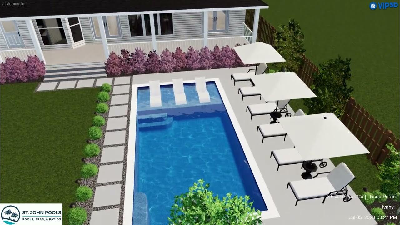 St. John Pools is a custom pool and patio builder that specializes in ...