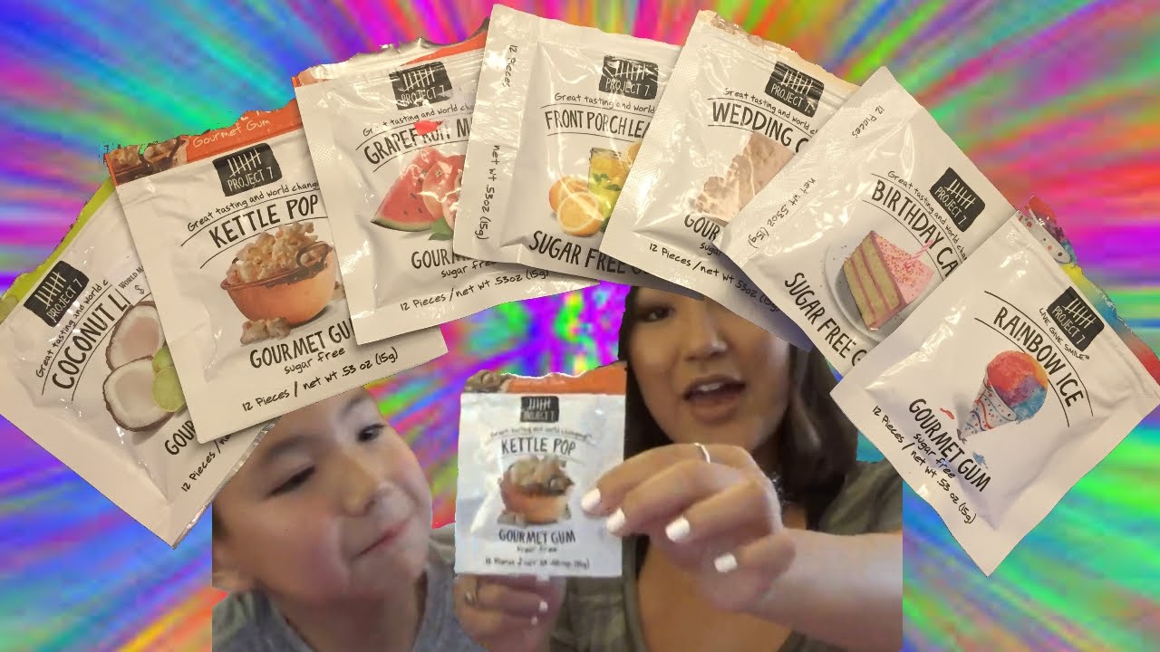 Project7 Gum Rivals Wrigley With Crazy Flavors, 54% OFF