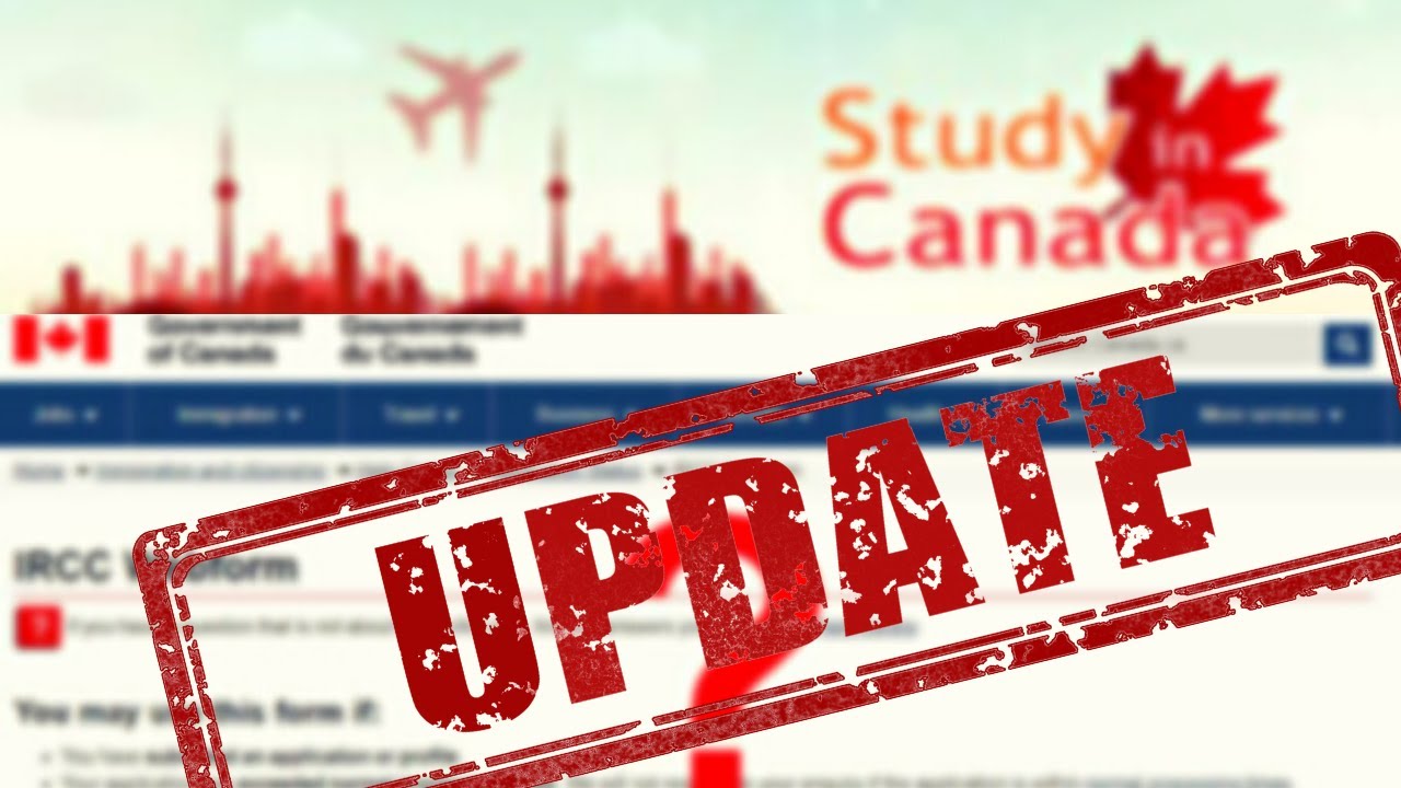 IRCC Canada Study Permit Update | Web Form Revert Back | - YouTube