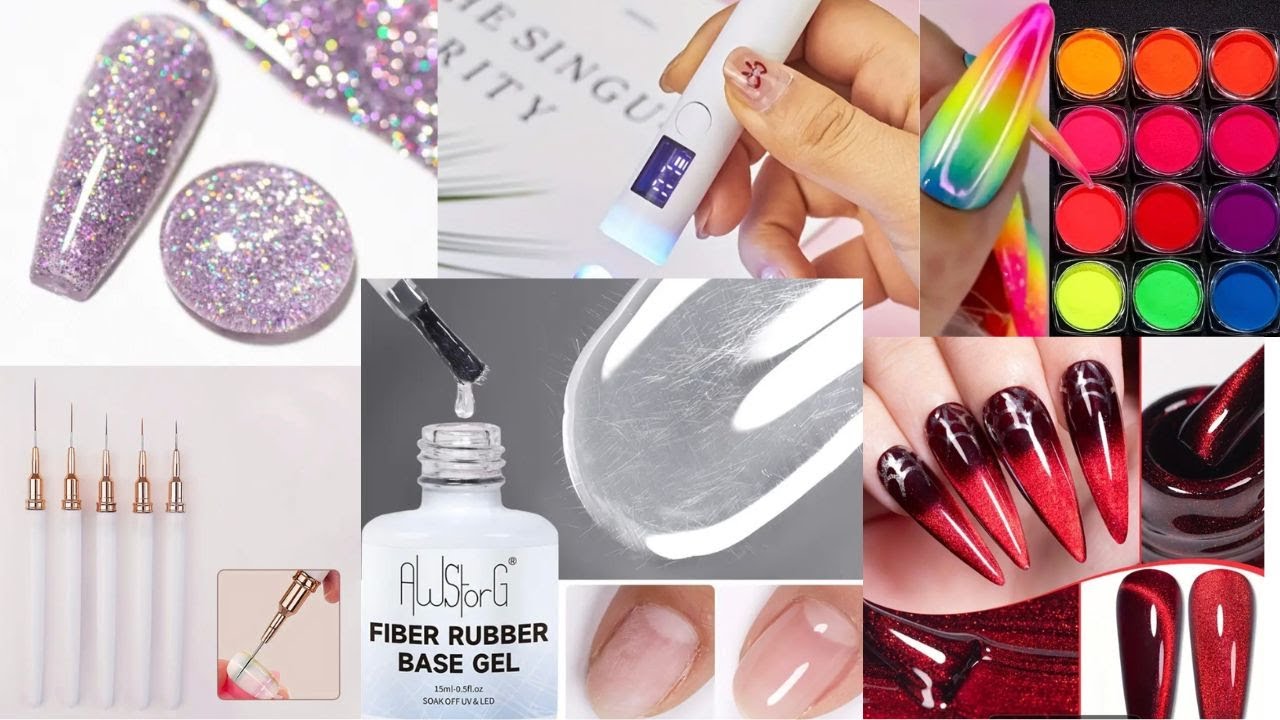 Temu Haul Affordable Temu Nail Product Haul | Gel Polish, UV Lamp, Nail ...