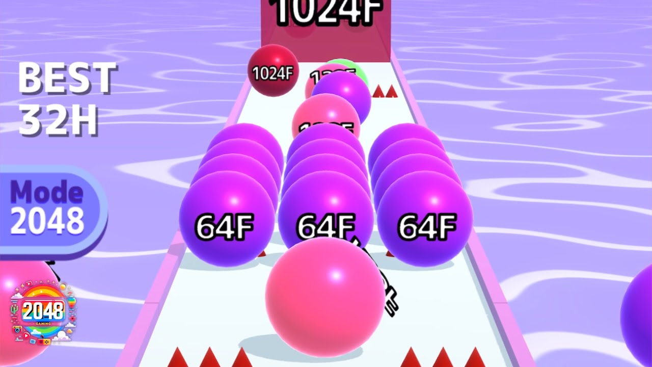 Ball Run 2048 Infinity Mode World Record 300125 - YouTube