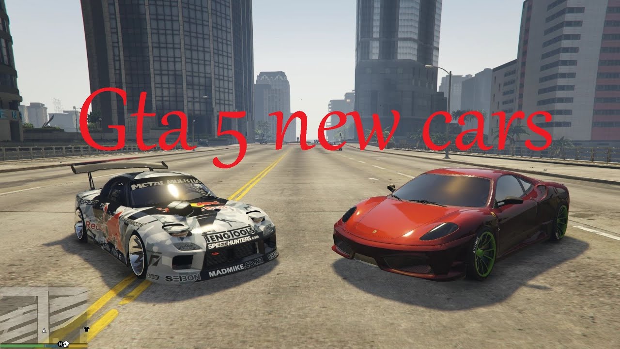Grand Theft Auto V mods new cars - YouTube