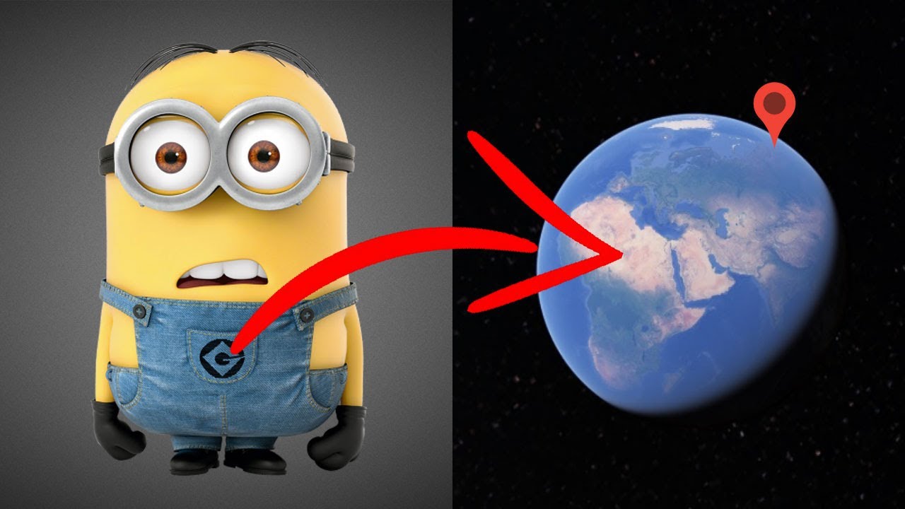 OMG! Found Minions on Google Earth! - YouTube