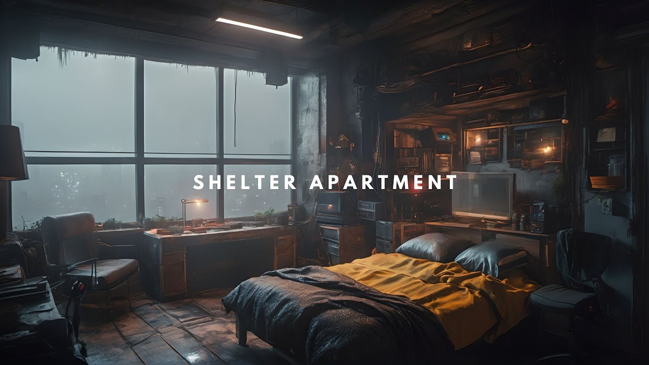 Shelter Apartment From Post Apocalyptic World - Sci-Fi Blade Runner ...