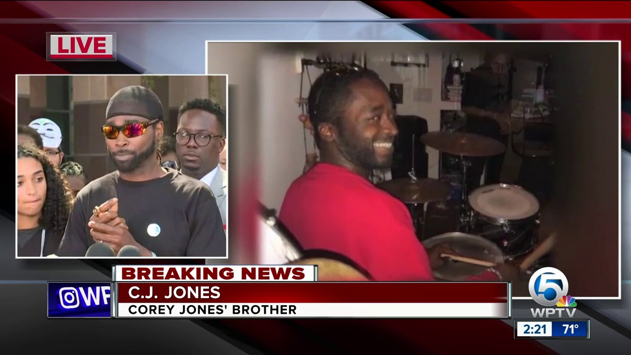 Attorneys for Corey Jones's family holds news conference - YouTube