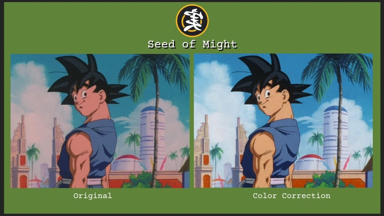 Dragon Ball GT | 64 | DVD Box (jpn) vs Color Correction | Seed of Might ...