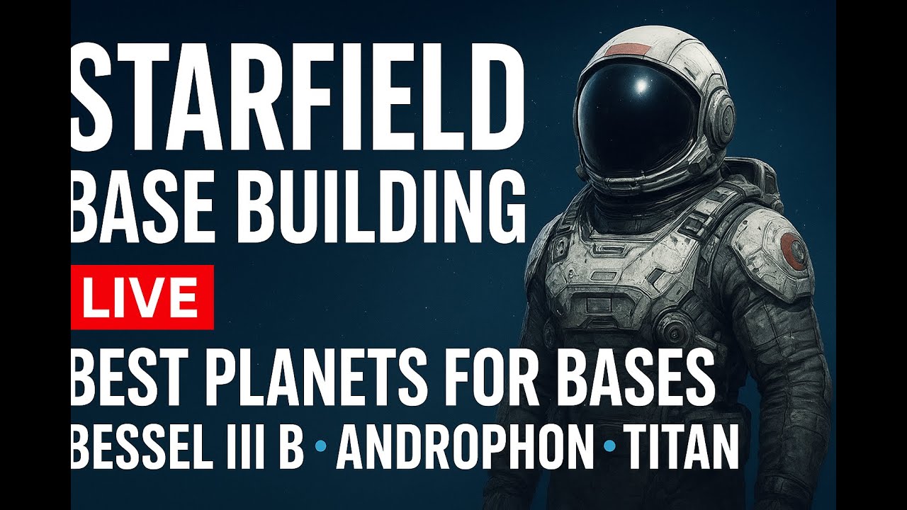 STARFIELD en Directo 🚀 Rusheando NG+ Ep1 Construyendo las Bases en ...