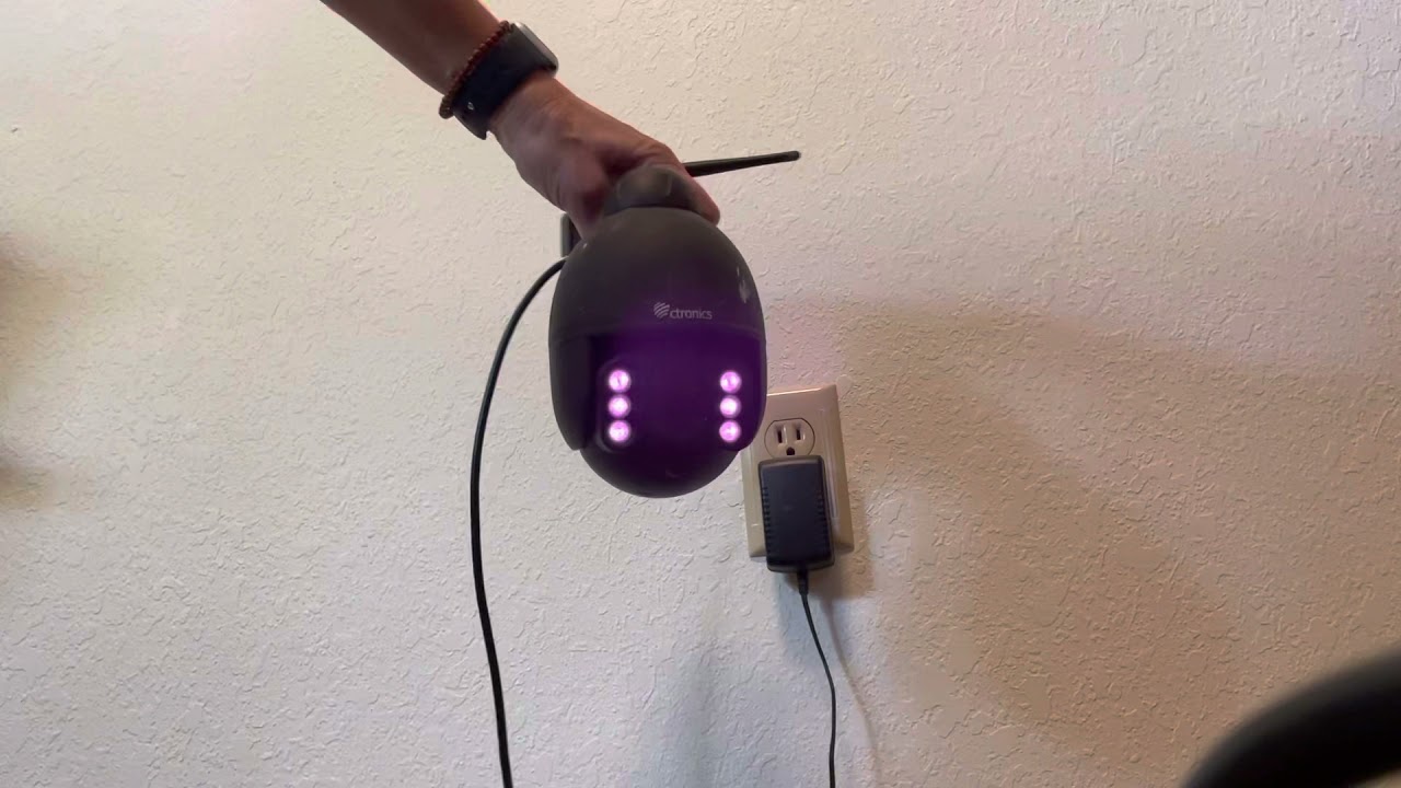 CTRONICS camera reboot and reset - YouTube