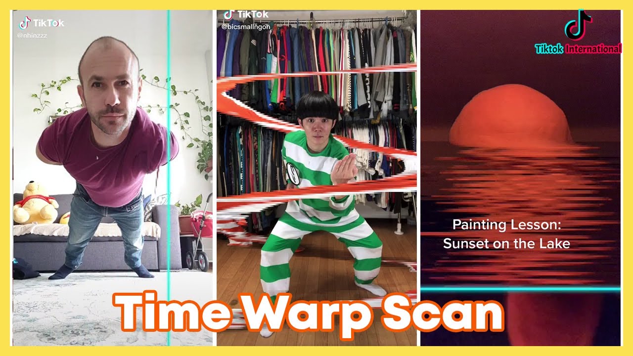Time Warp Scan / Blue Line Filter on Tiktok Part 3 | TIKTOK ...