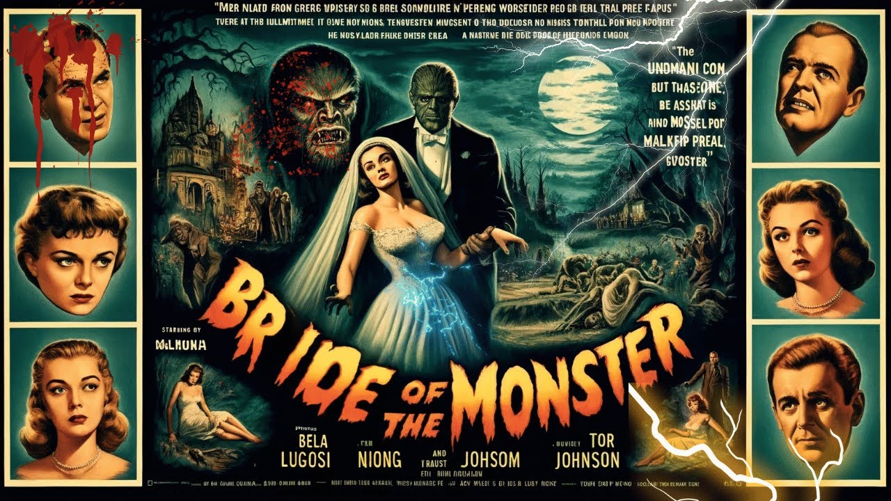 Bride of the Monster (1955): Classic Early Horror - Full Movie - Bela ...