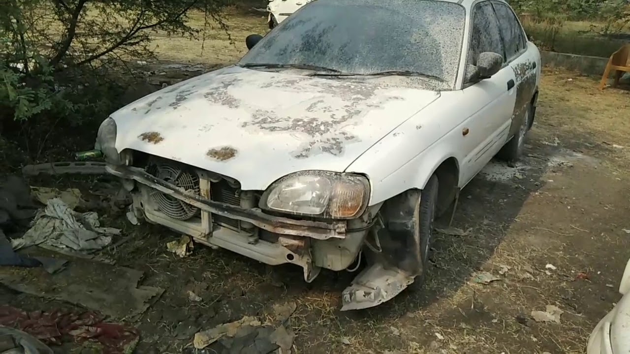 CAR WORK STARTED 😎 PAINTING WORK IN PROGRESS [REBUILD MY OLD BALENO ...
