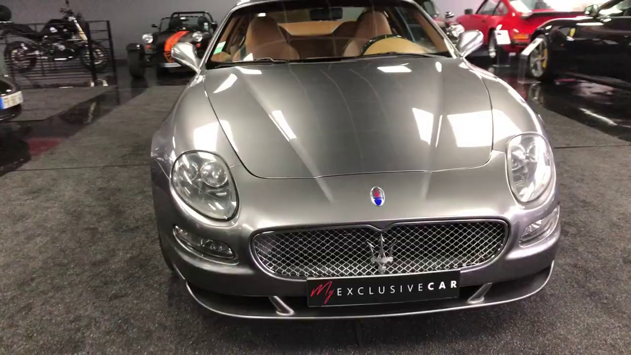 MASERATI GranSport V8 400 ch boite Sensonic - YouTube