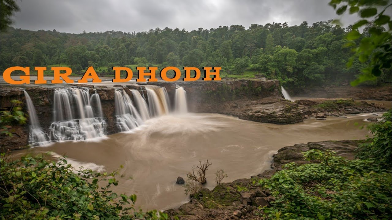 Gira Dhodh Dang | Gira Waterfall | Waghai Gujarat Dang | monsoon rain ...