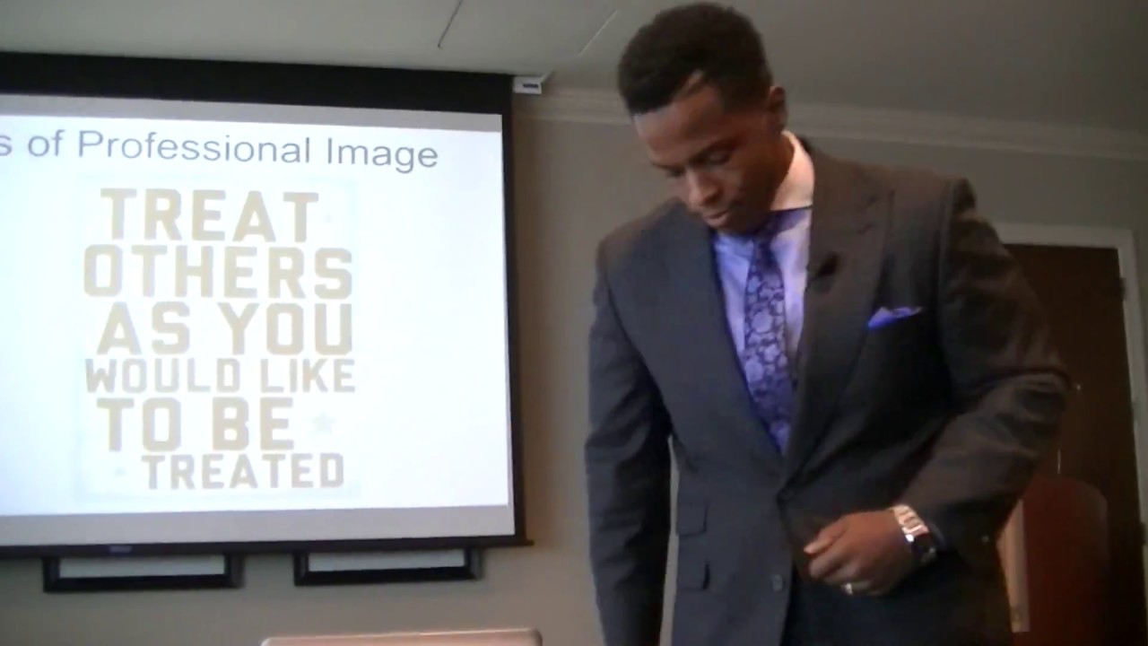 The 5 Laws of Professional Image - Kristian Smith - YouTube