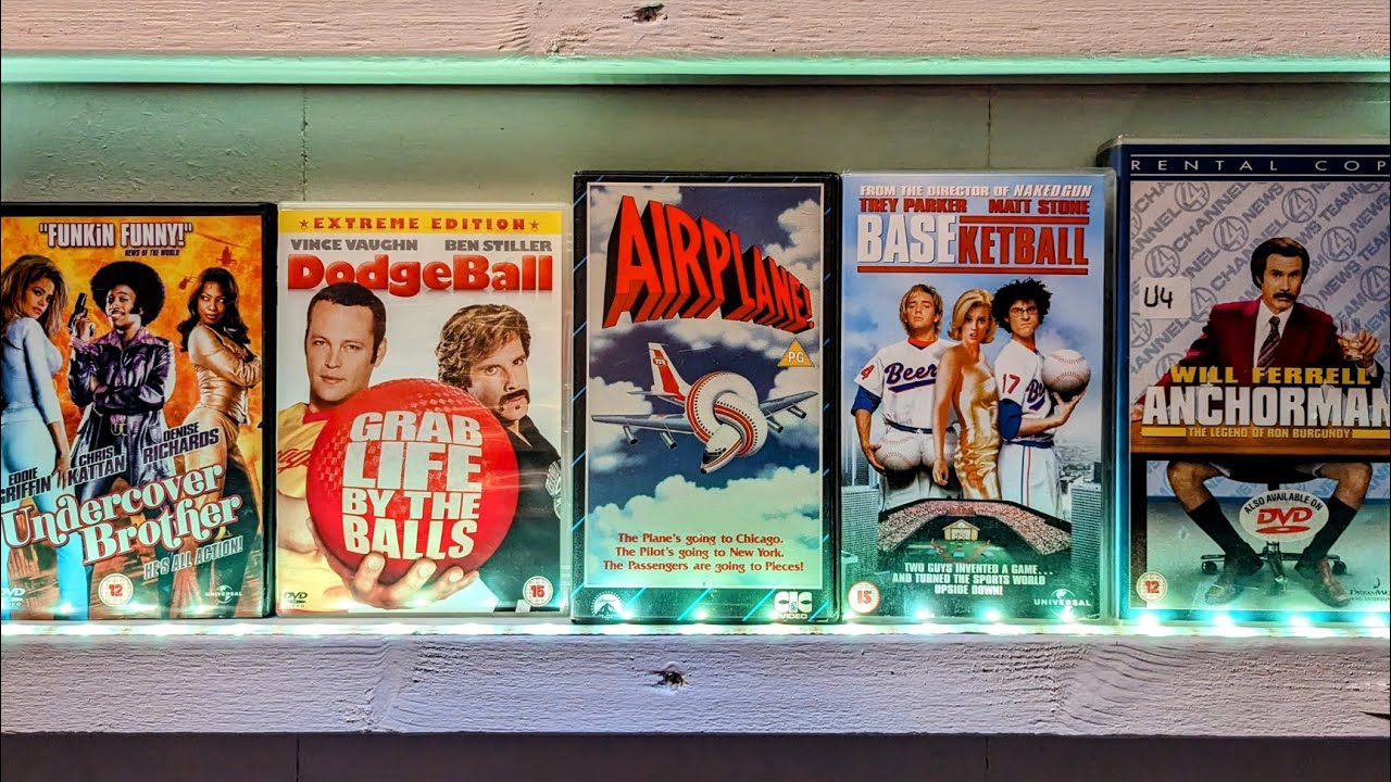 5 Comedy Films I Find Hilarious on DVD and VHS Tape 😂📺🎥📼📀🎬 - YouTube