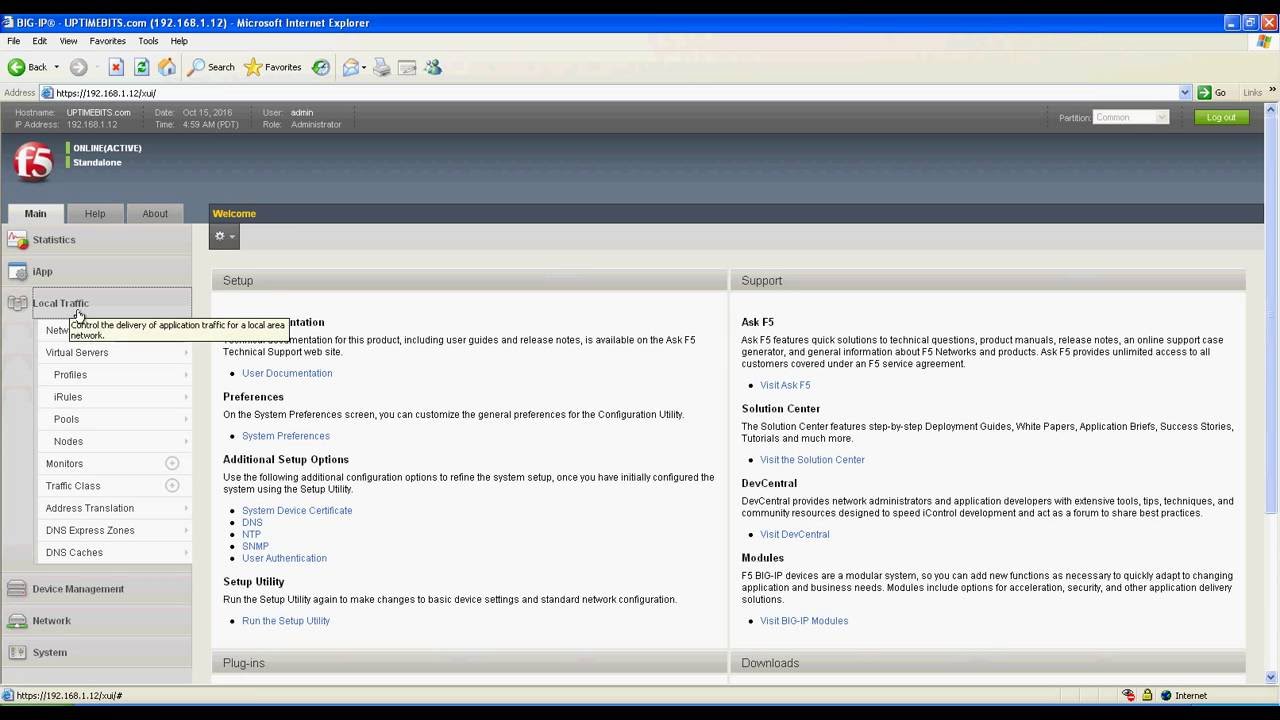 01 SNAT Configuration on F5 Big IP LTM - Demo - YouTube