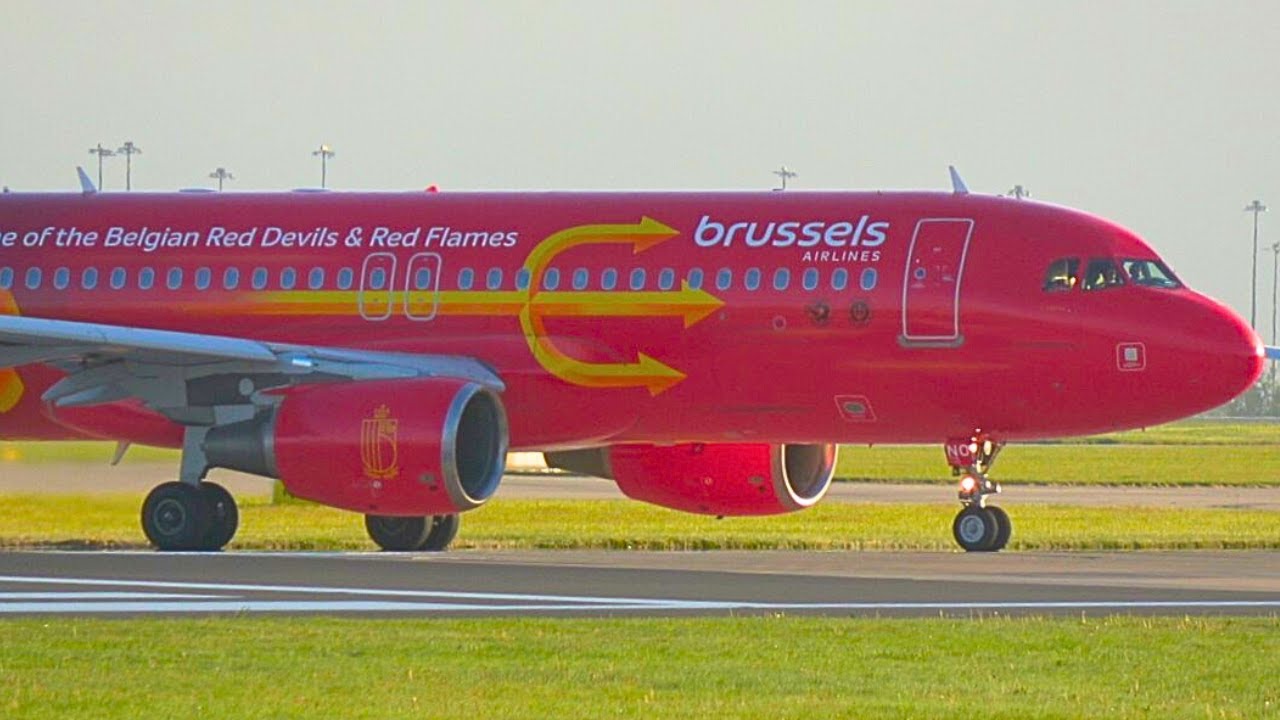 One of the best liveries? Brussels Airlines A320-200 in the STRIKING ...