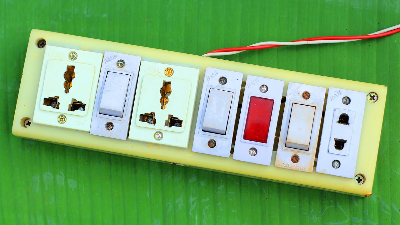 Multi plug making bangla । Multi plug connection bangla । 3 pin multi ...