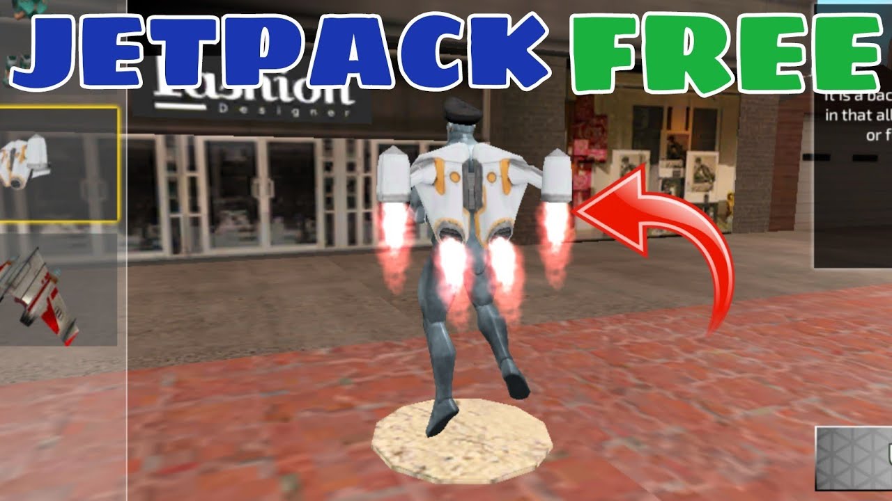 FREE JETPACK IN ROPE HERO | Rope Hero Vice Town | RB X GAMING - YouTube