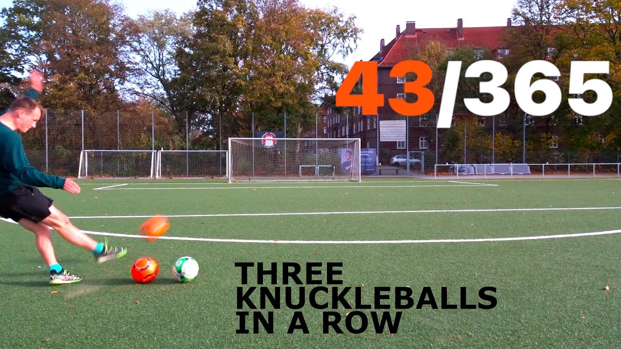 The CONSISTENT KNUCKLEBALL! Skill 43/365! - YouTube