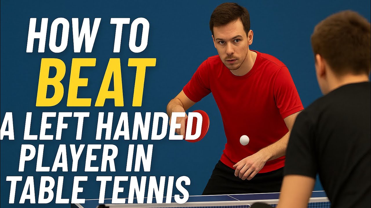 How to BEAT a Left Handed Player in Table Tennis |Tutorial | Tactics ...