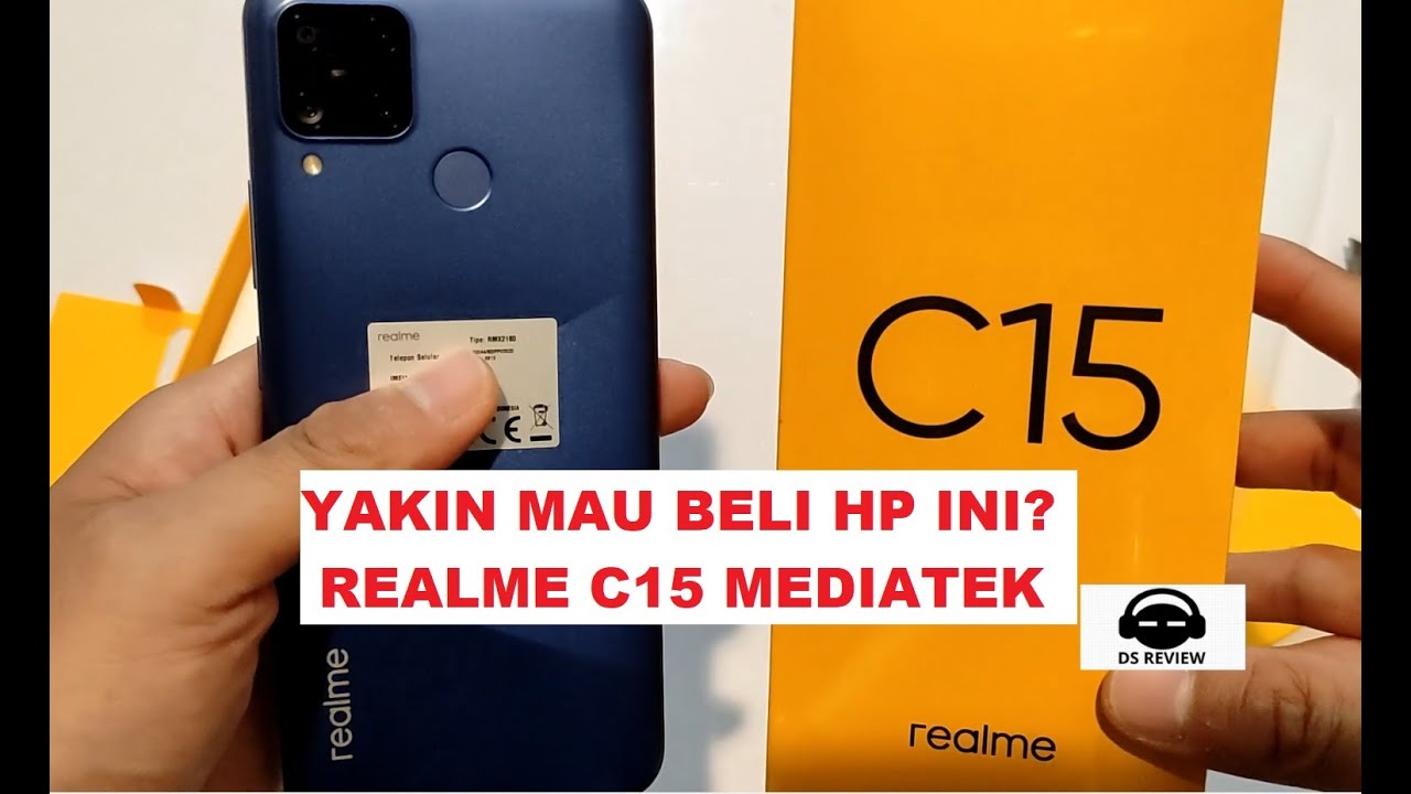 NONTON DULU SEBELUM BELI REALME C15 RMX2180 MEDIATEK HELIO G35 DS ...