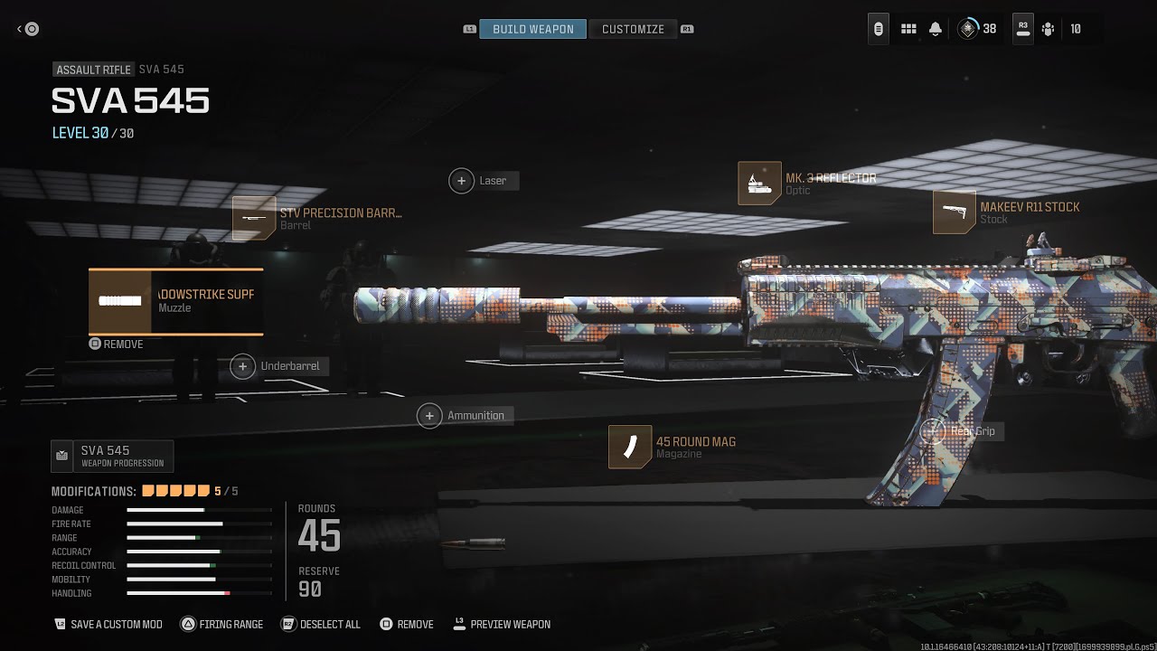 Call of Duty Modern Warfare III SVA 545 - YouTube