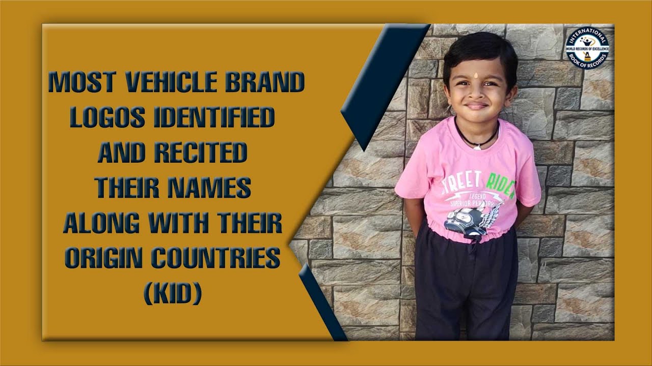 MOST VEHICLE BRAND LOGOS IDENTIFIED AND RECITED THEIR NAMES ALONG WITH ...