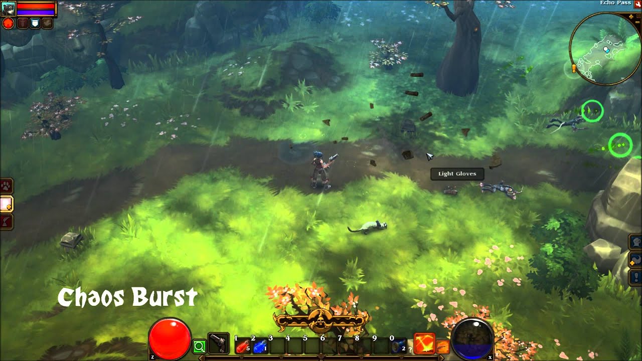 Torchlight 2 - Outlander - Chaos Burst - YouTube