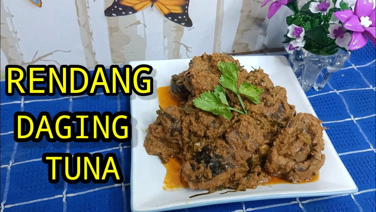 CARA BUAT RENDANG IKAN TUNA - YouTube