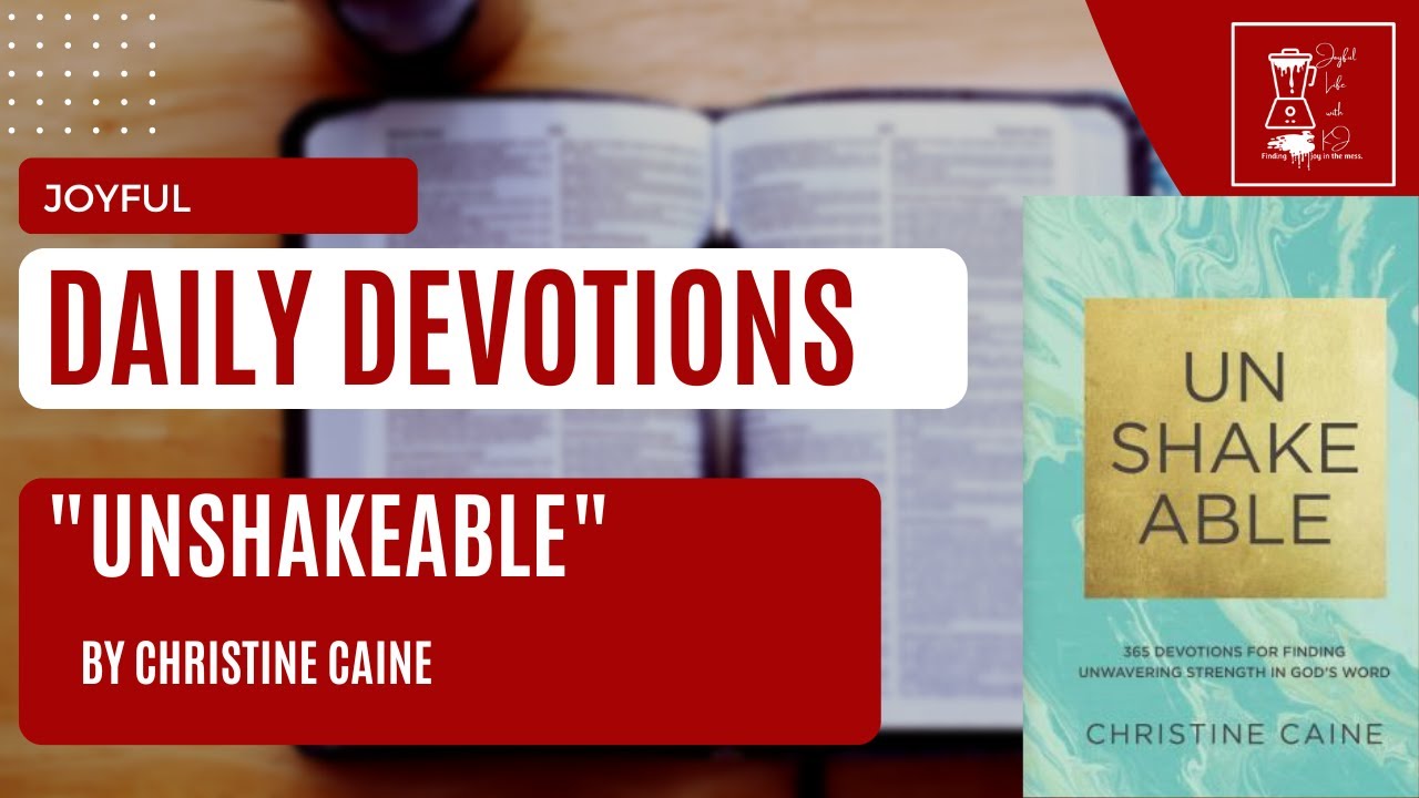 Joyful Daily Devotions - July 27, 2023 - YouTube