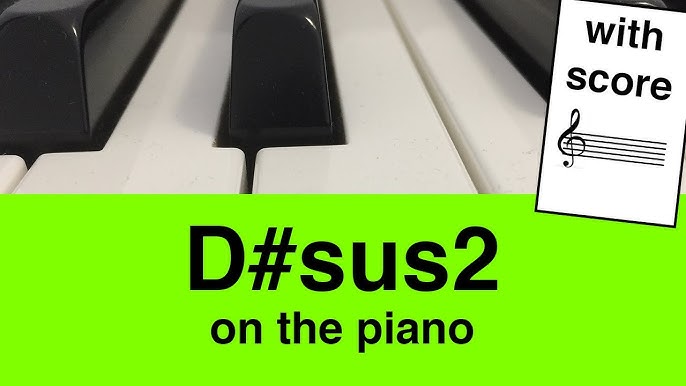 Dsus2 Piano Chord Chart Clearance Vintage Gbu