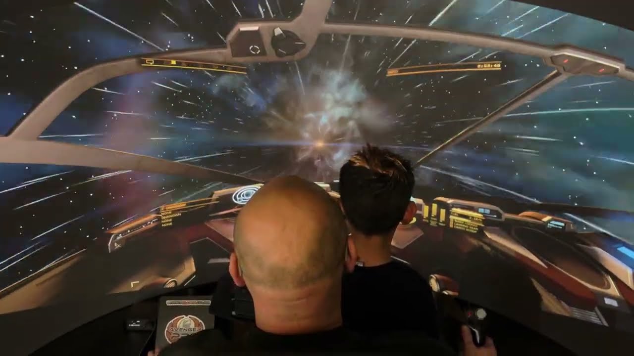Patrolling a Nav Point. SimPit 8K Gaming - Avenger 202 PRO - YouTube