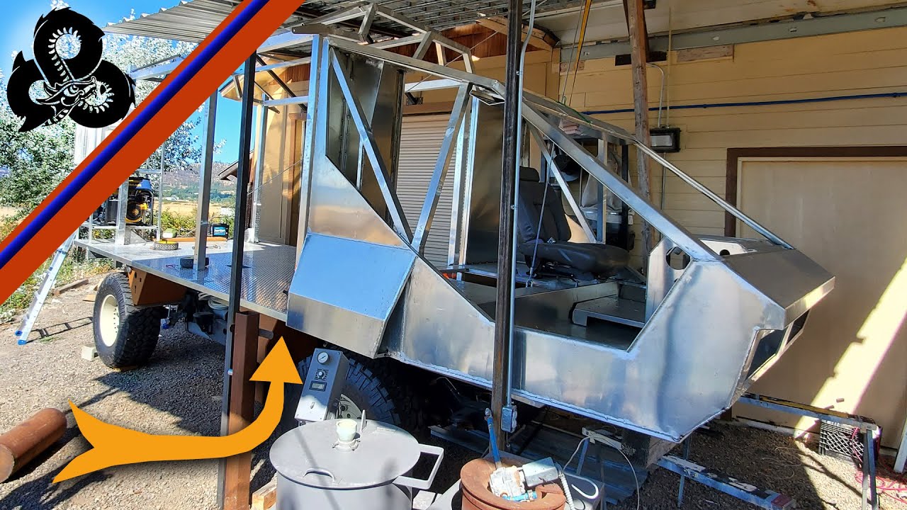 L19 Cantilevered coil-over cab mounts, Leviathan overlander project ...