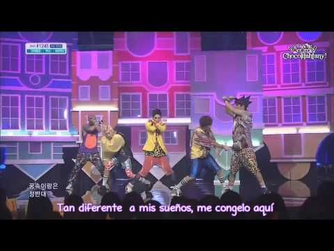 NU'EST - Sleep Talking - Sub Español [LIVE] HD
