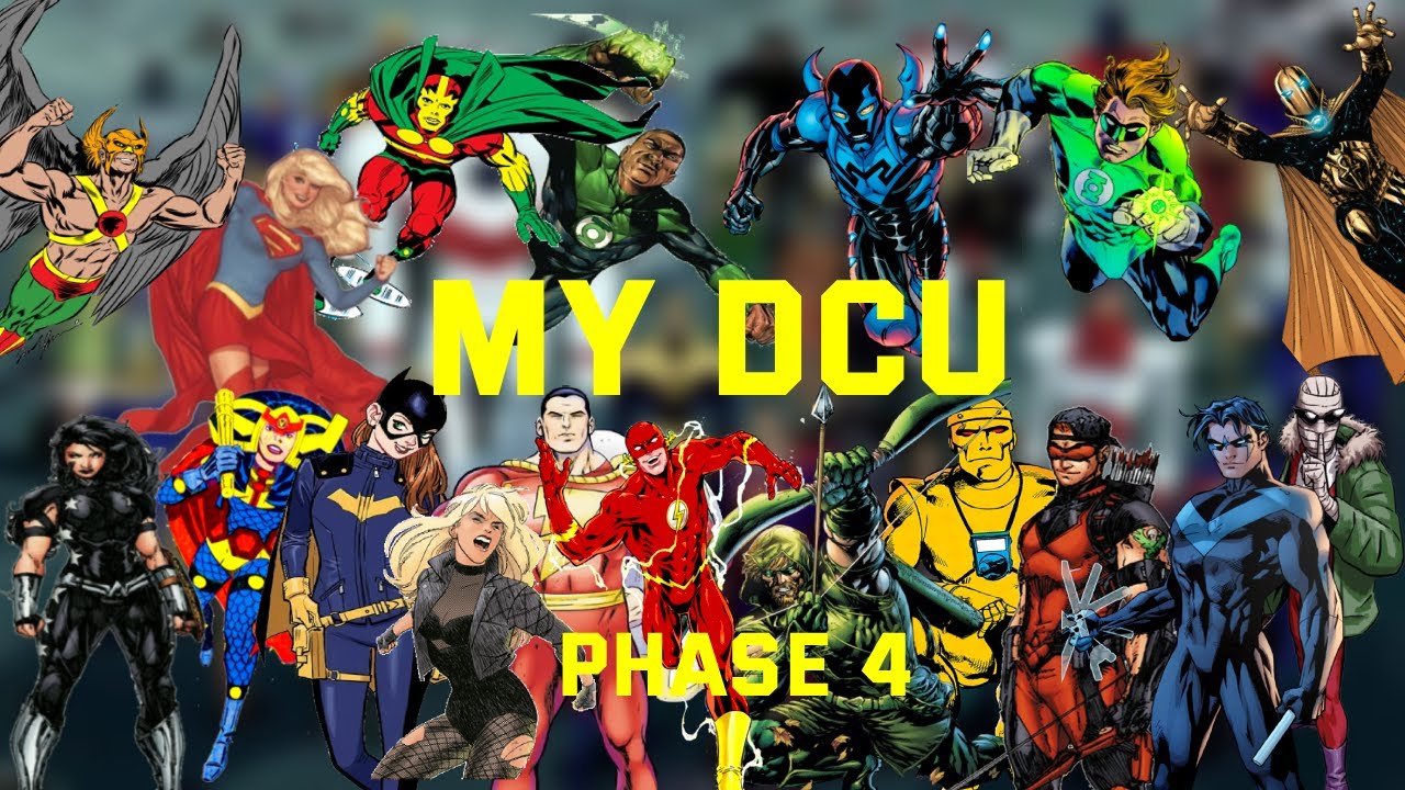 How I would make my own DC Cinematic Universe: Phase 4 - YouTube