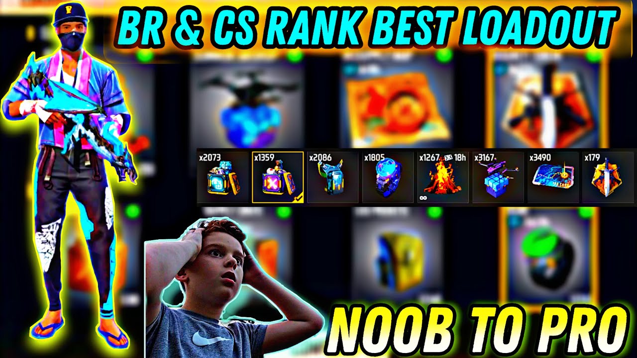 All Loadout Ability Full Details|CS-RANK & BR-RANK BEST LOADOUT|FF मैं ...