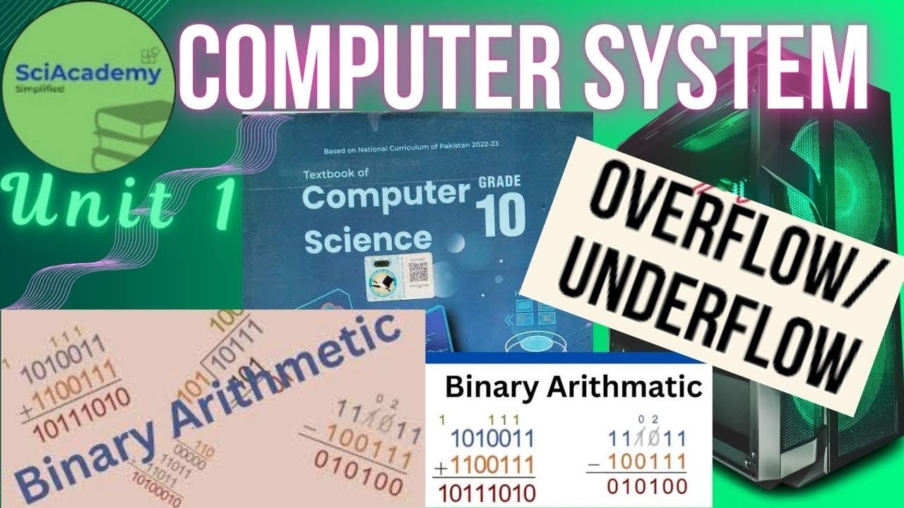 Binary Arithmetic | Overflow and Underflow Chapter 1 Class 10 (2025-onward) - YouTube