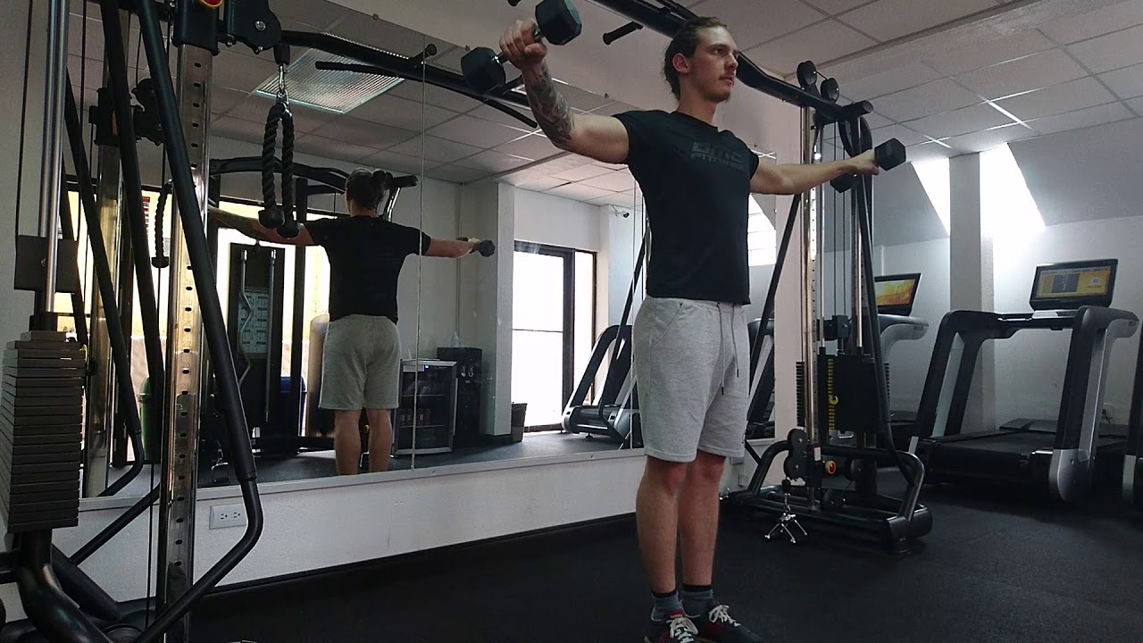 Elevación Lateral Isométrico - YouTube