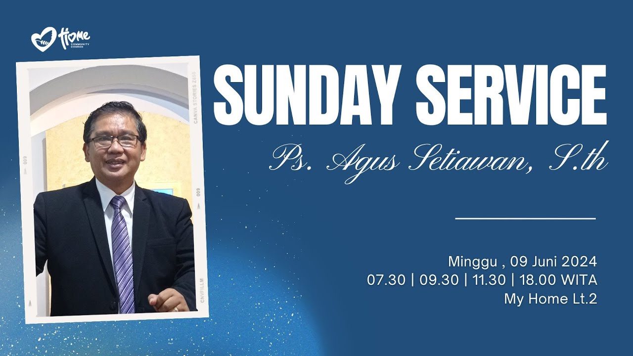 Deeper In Love - Ps Agus Setiawan| Sunday Service (11:30) 2 Juni HCC ...