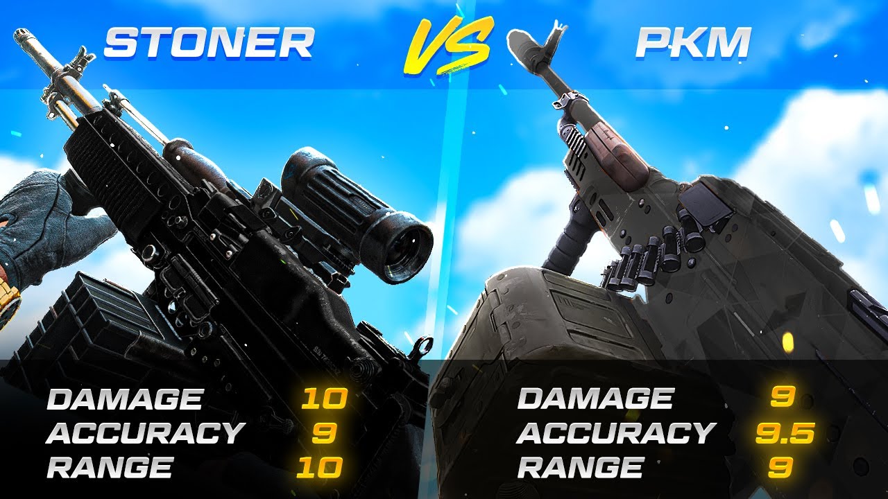 PKM vs Stoner 63 vs RPD! Which is the BEST LMG after Update in Warzone ...