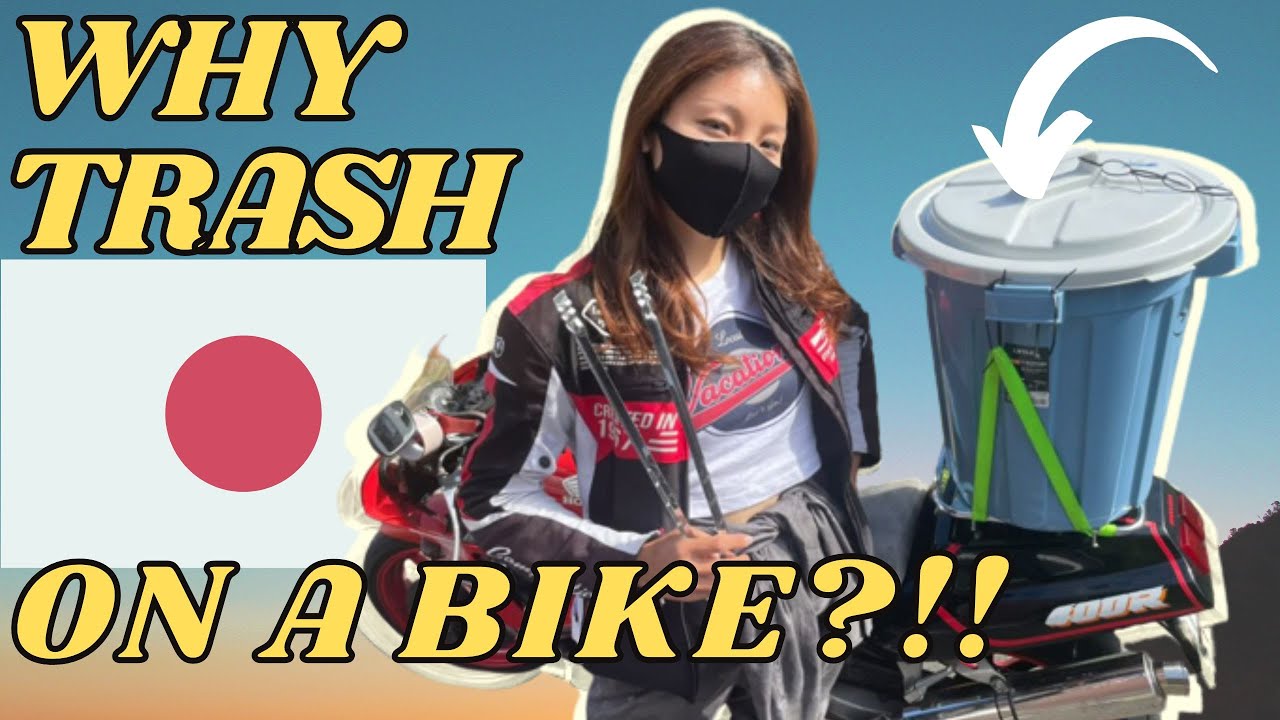 Why Put a Trash Bin on a Motorcycle?! | MinMin Rider #19 - YouTube