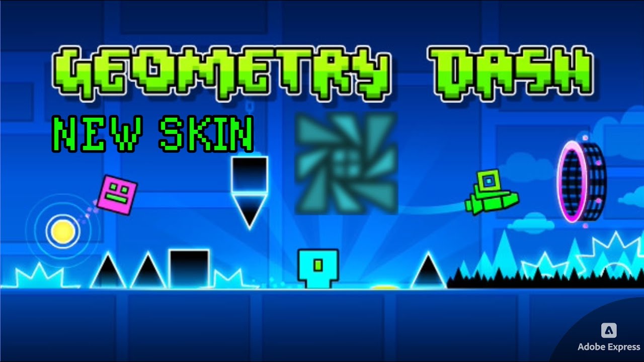 Geometry dash Necrus #3 I'm using new GD skins - YouTube