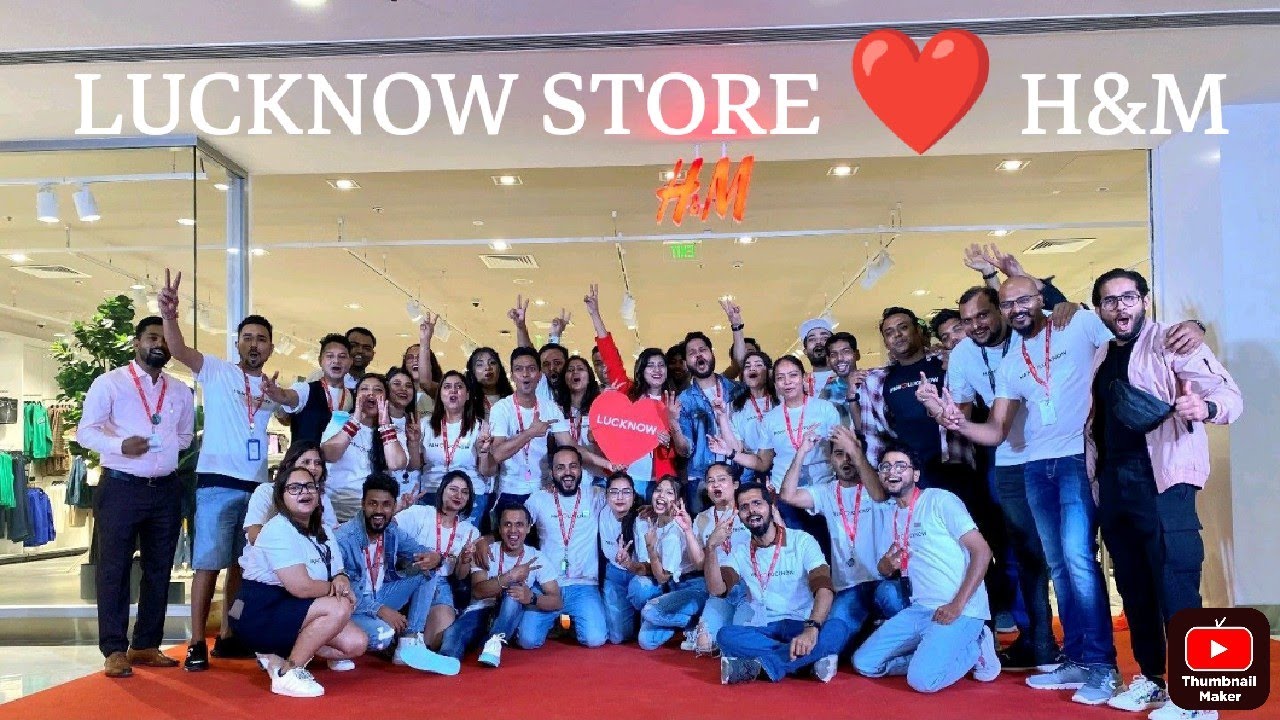 lucknow store ! lucknow store opening ! H&M ! Grand Opening H&M ️Store ...