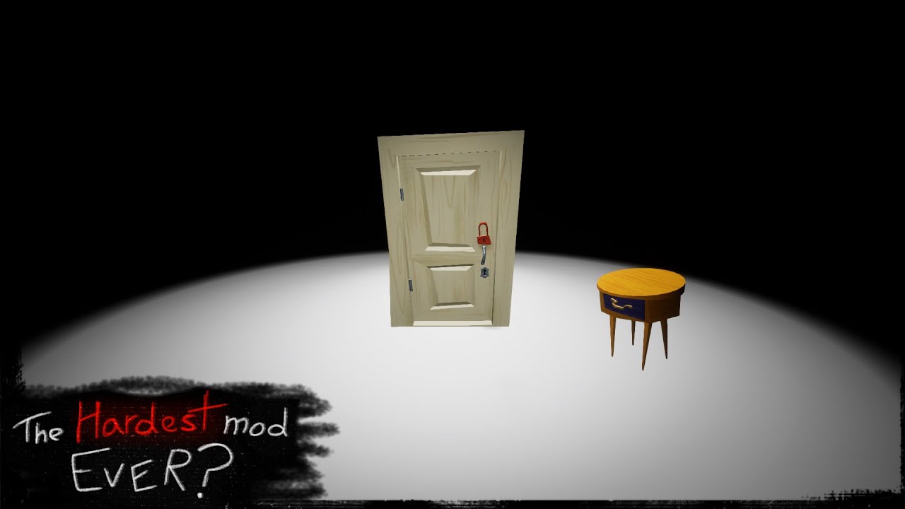 HELLO NEIGHBOR MOD KIT - THE HARDEST MOD EVER? - YouTube