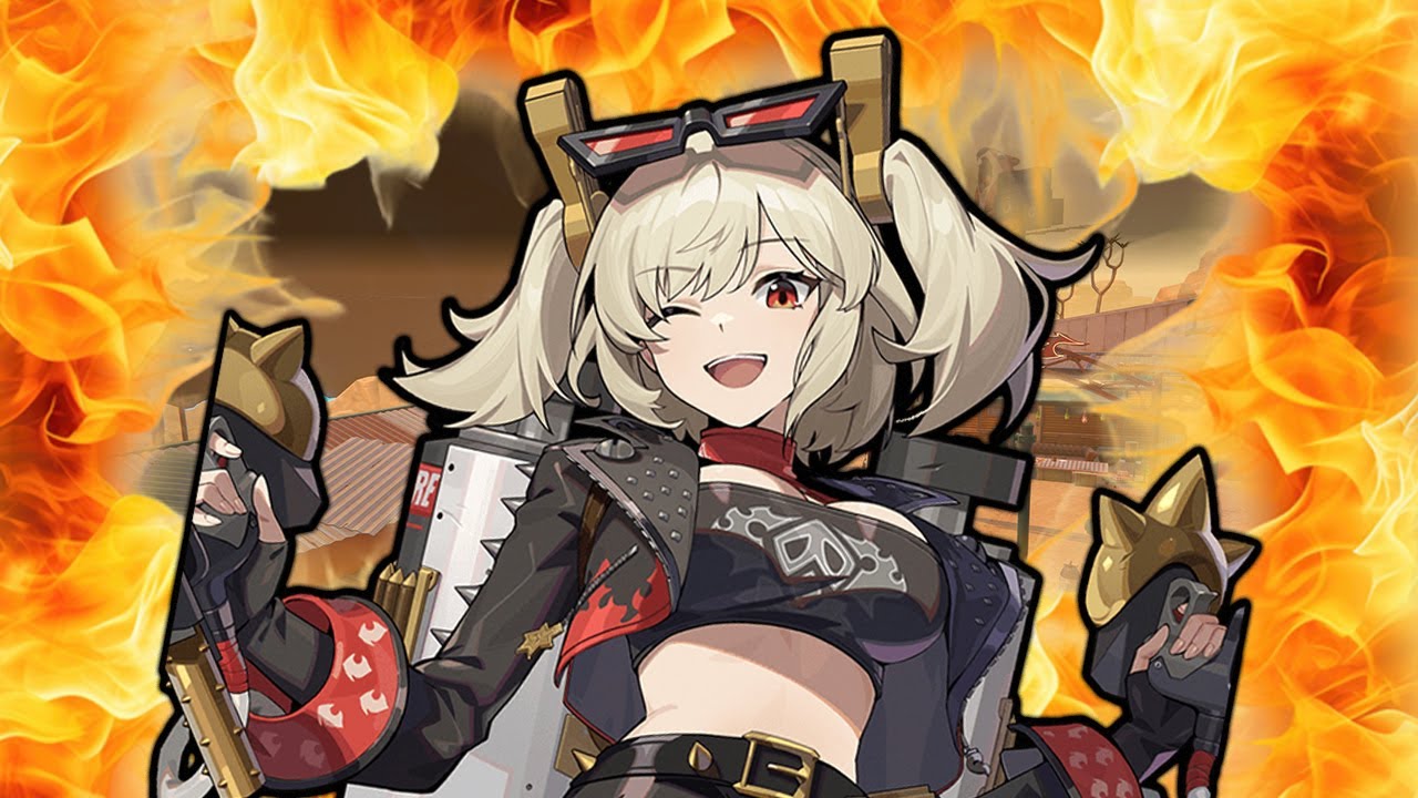 Burnice Is Pyro Without The Suit - (Zenless Zone Zero Gameplay) - YouTube