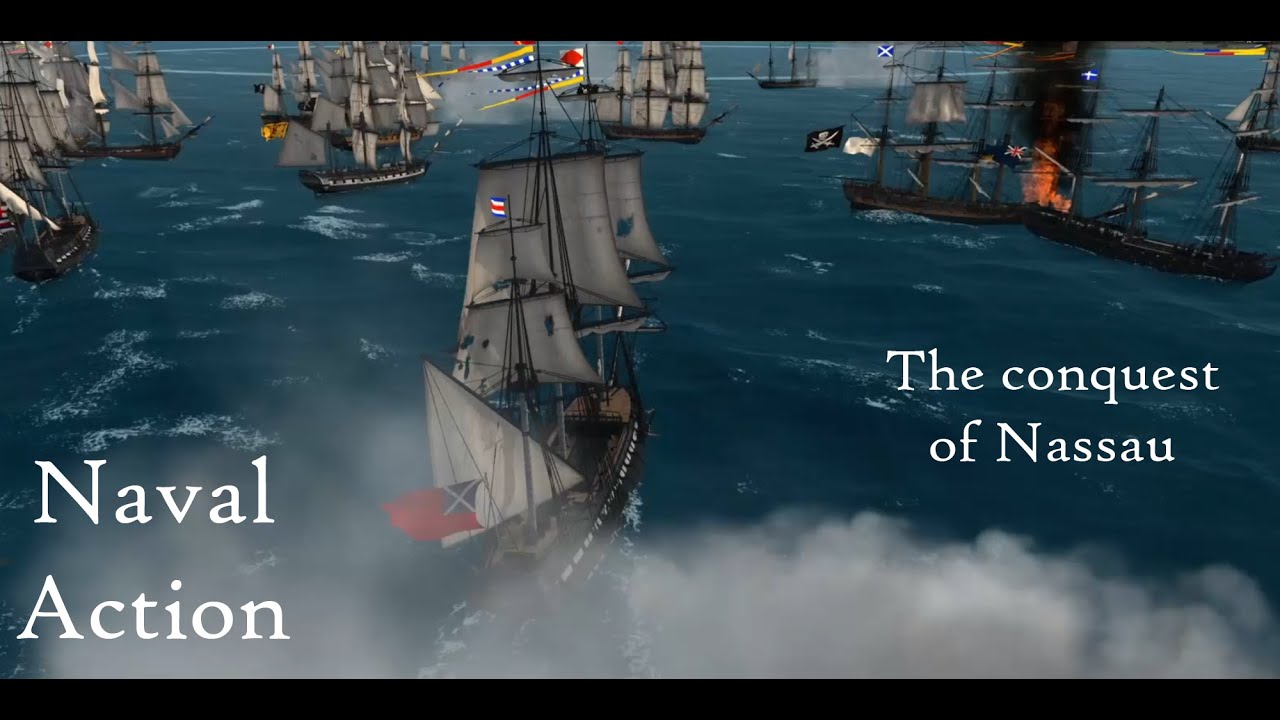 Naval Action | Nassau Portbattle | GB vs. Pirates | CFS - YouTube