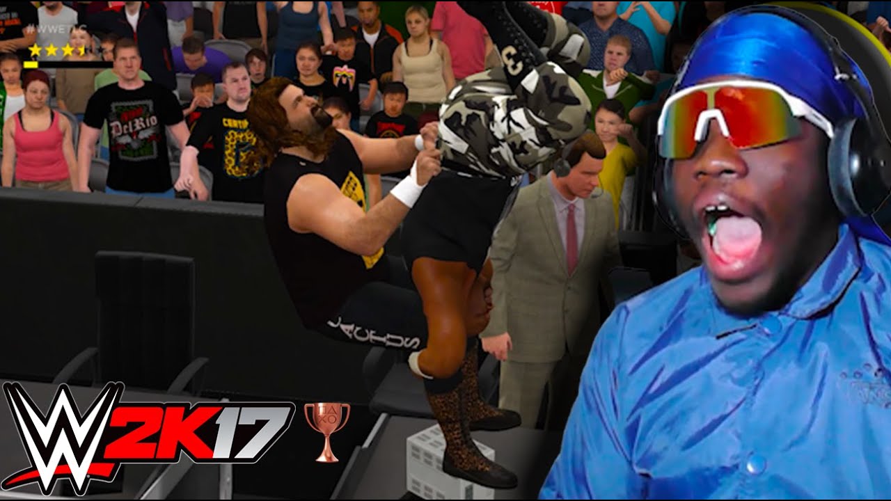 Completing 4 WWE 2K17 Trophies in a Row - YouTube
